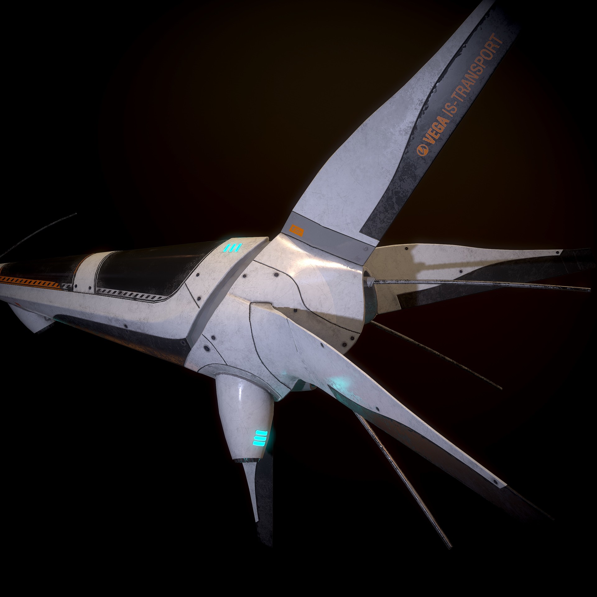 ArtStation - Vega 3. Game model for PBR