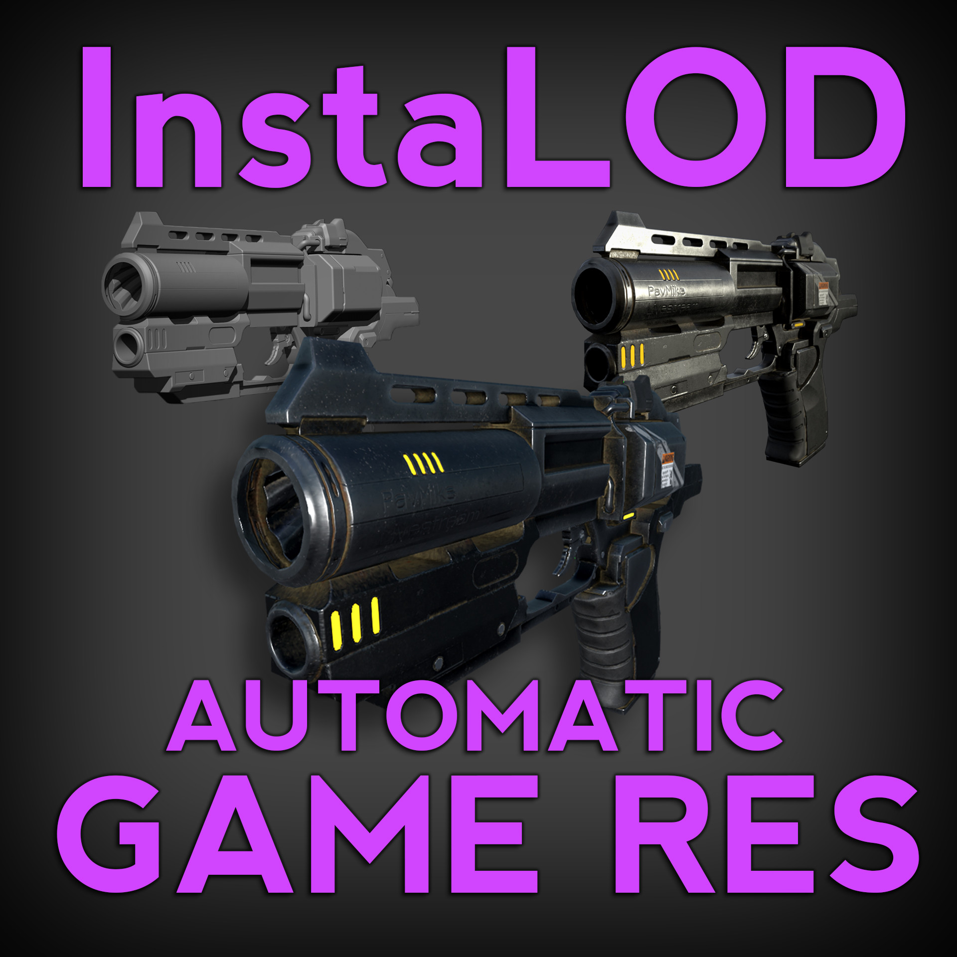 ArtStation - InstaLOD Automatic Game Res