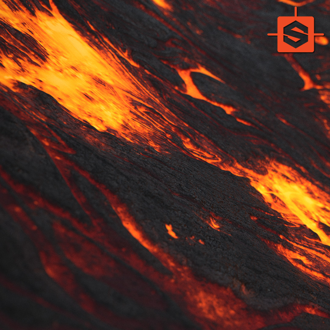 ArtStation - Lava substance