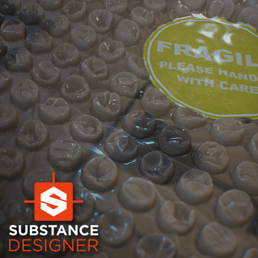 ArtStation - Bubble Wrap - Substance Designer, Daniel Robson