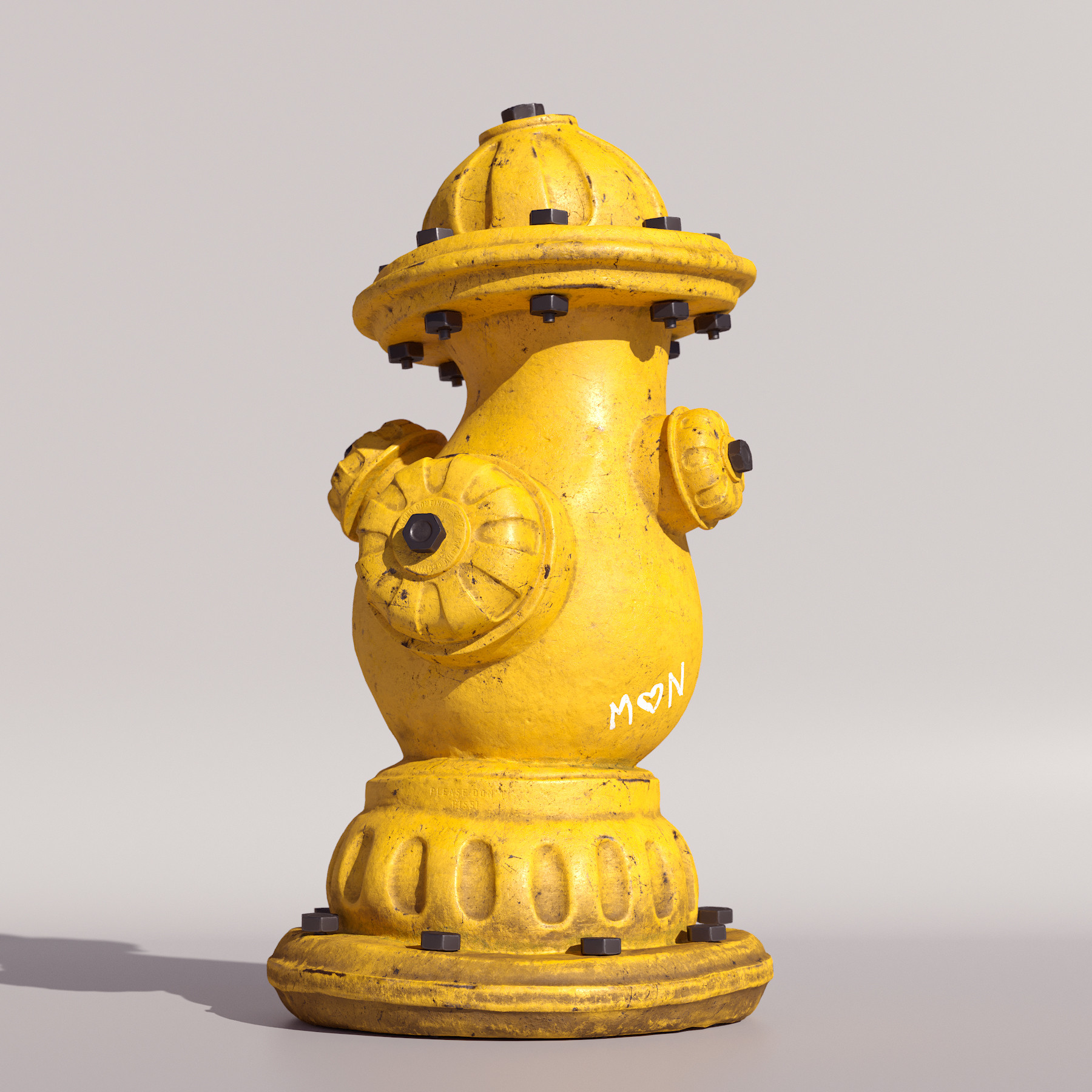 ArtStation - Stylized Fire Hydrant