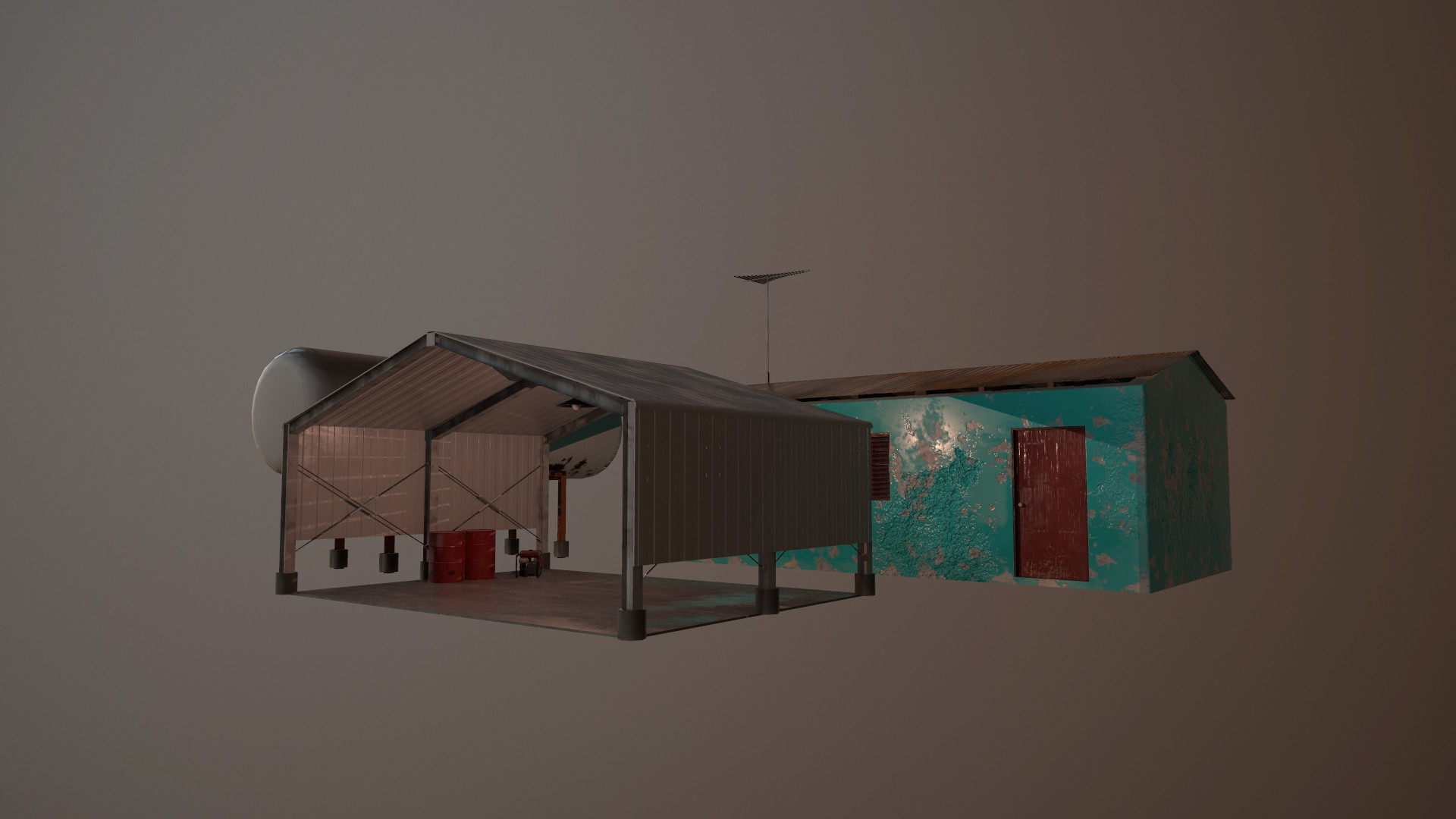 ArtStation - Air Field Props