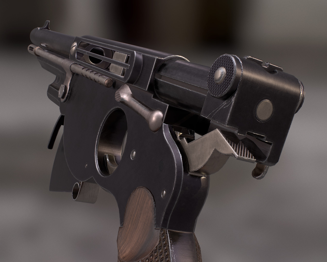 ArtStation - Bergmann-Schmeisser No.1 / 1894