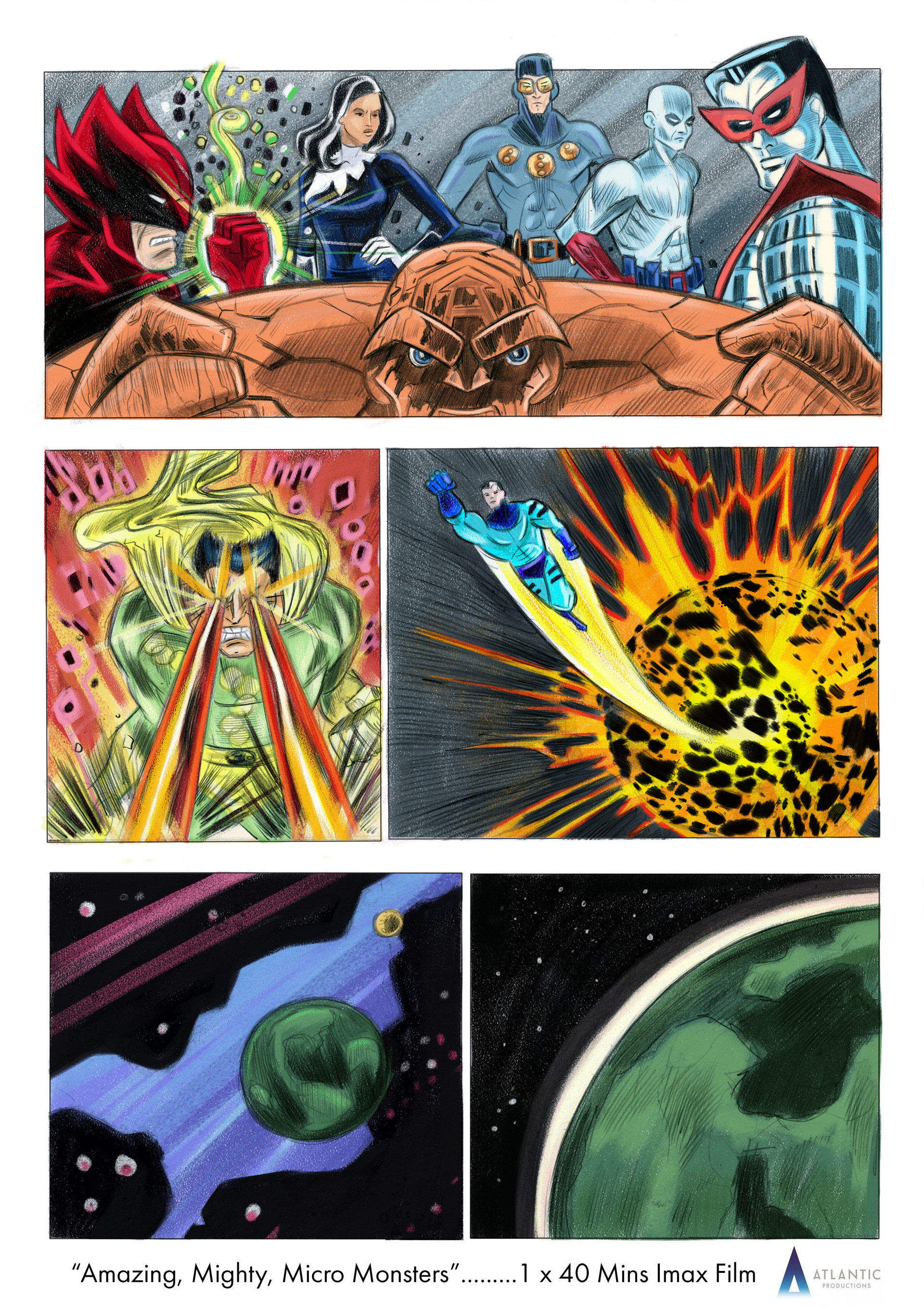 ArtStation - "Amazing, Mighty, Micro Monsters" Imax Film