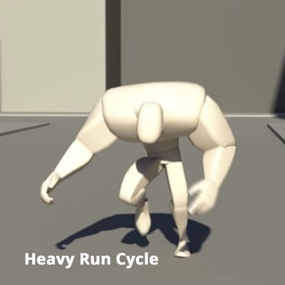 ArtStation - Heavy Run Cycle
