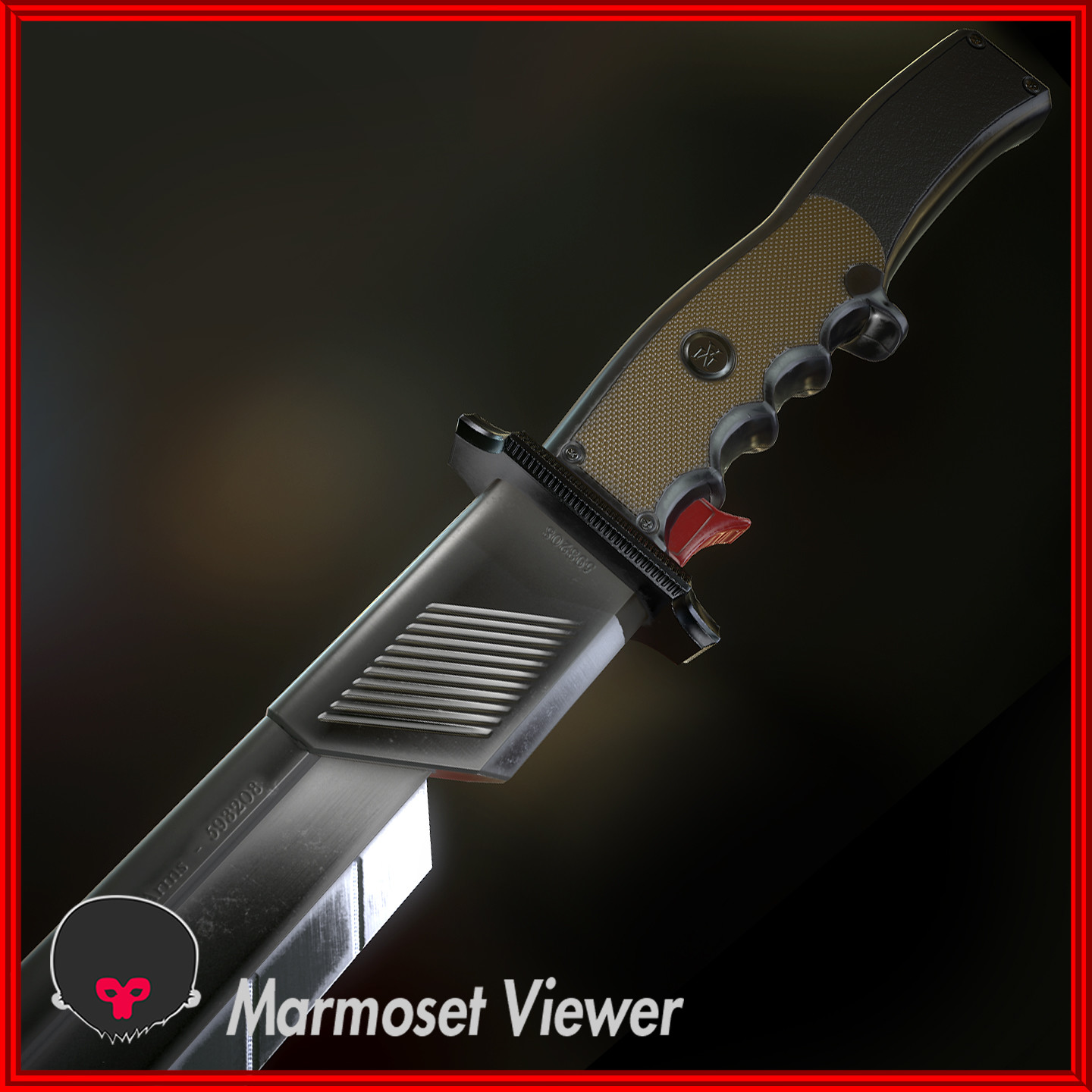 ArtStation - 80-X Cutter (Modern Sword Design)