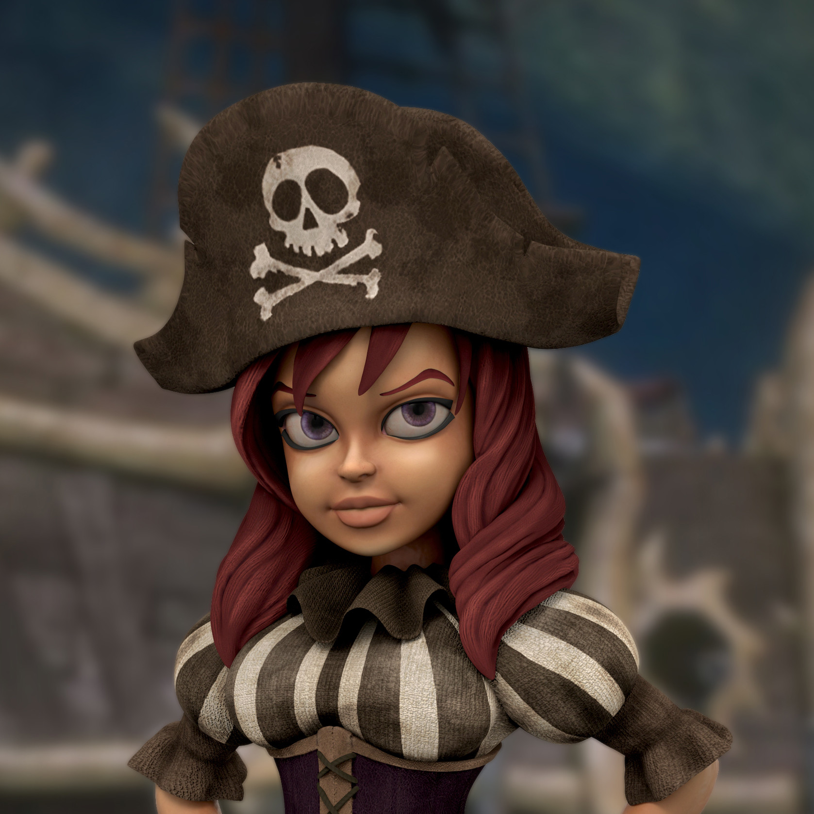 ArtStation - GOLIATH: Pirate