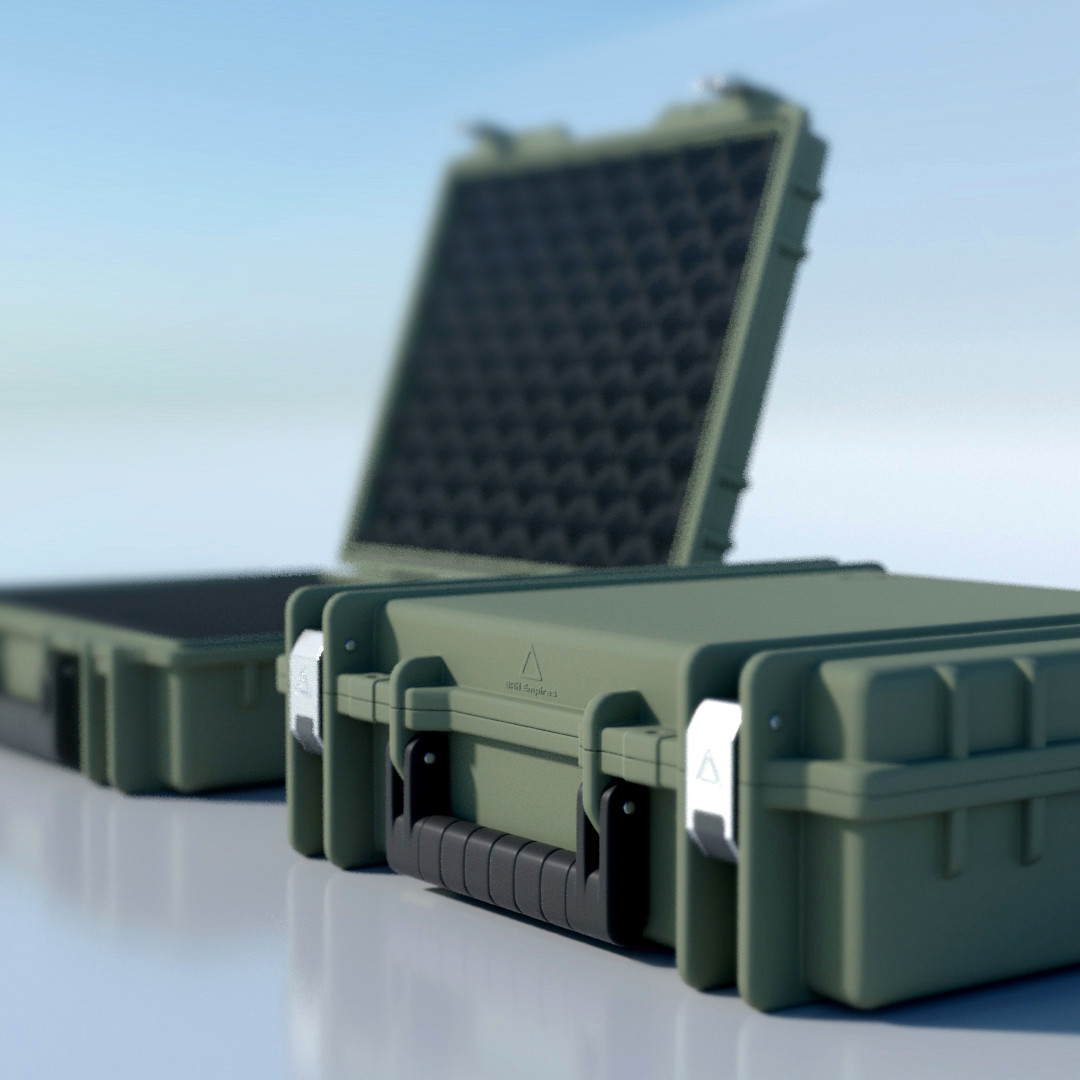 ArtStation - Heavy Duty Case : Model WIP