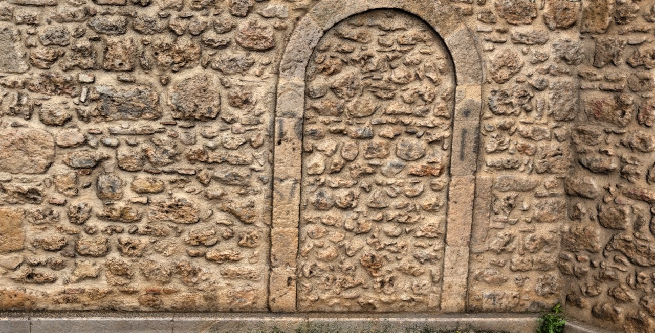 ArtStation - Old street wall