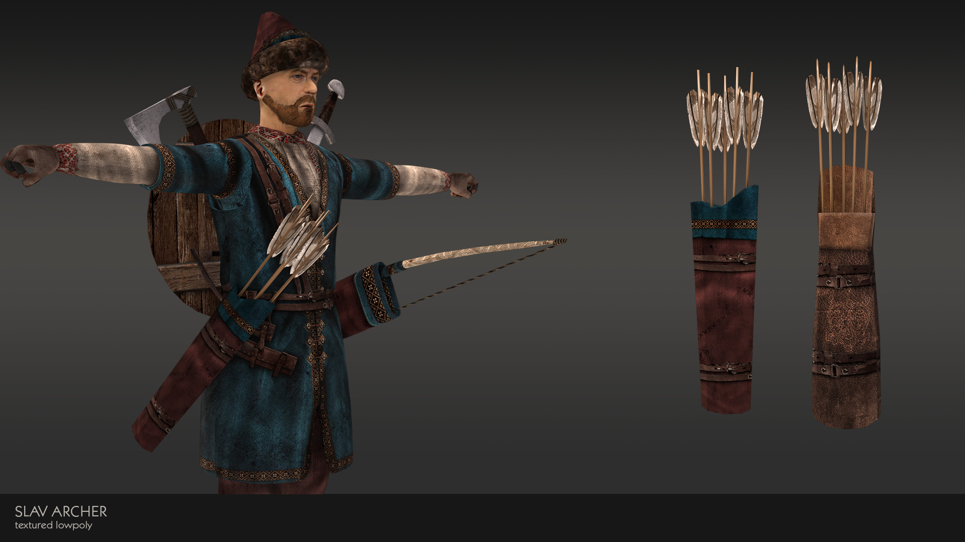 ArtStation - Slav line for MMORPG "Valor Time"