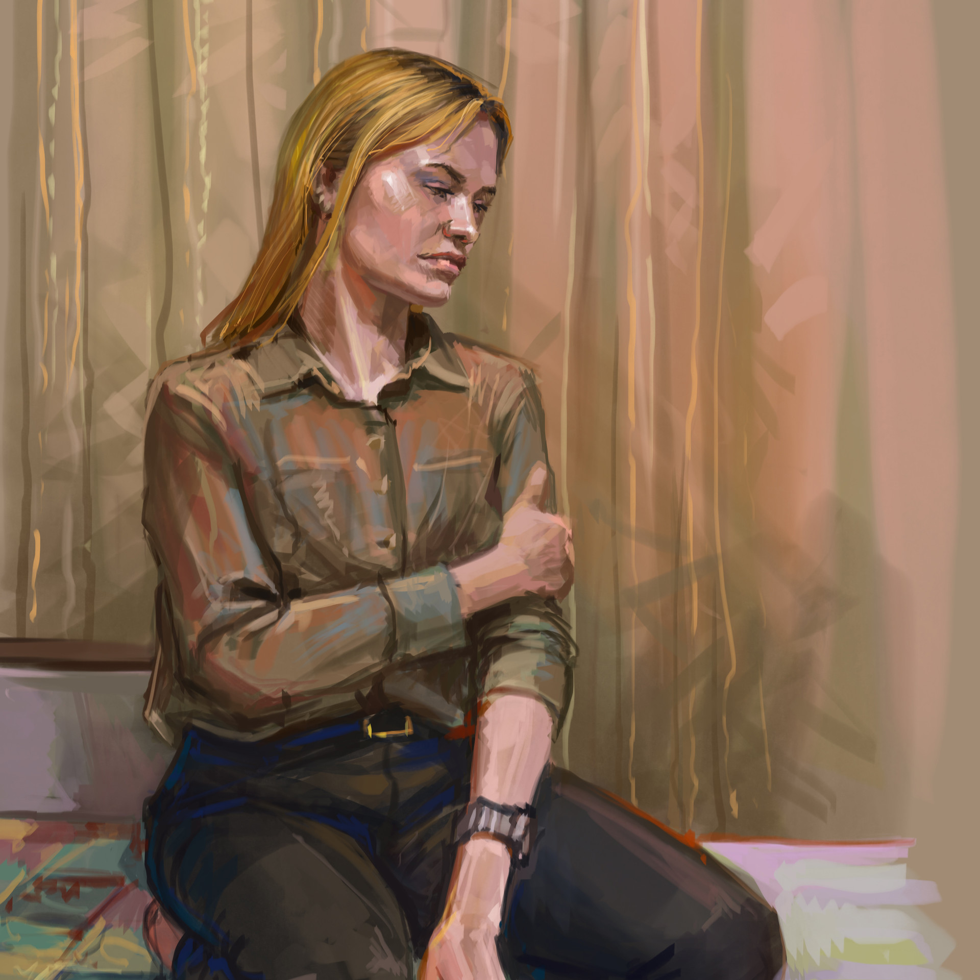 ArtStation - W.I.P. fast drawing