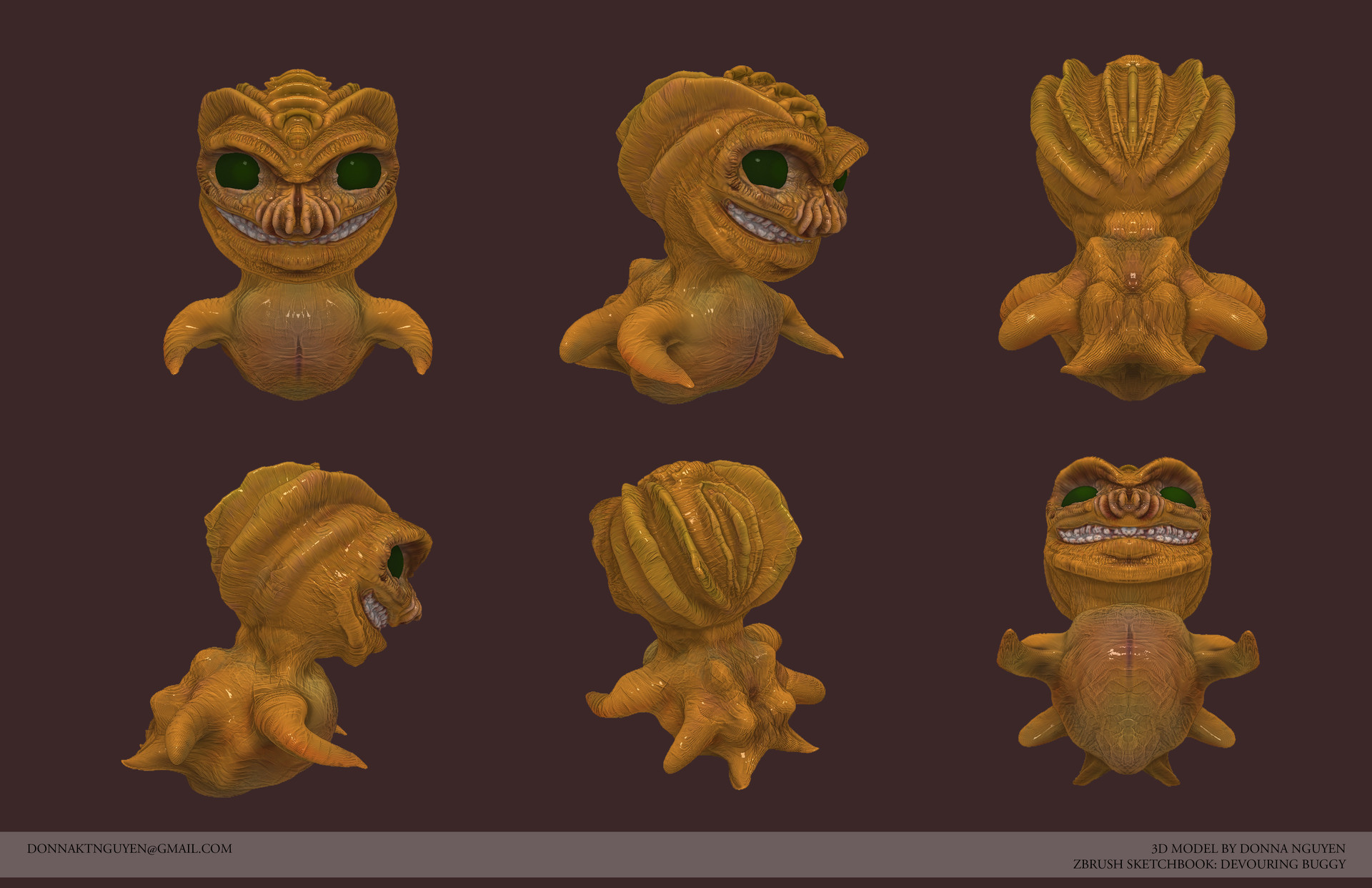 ArtStation - Devouring Buggy, Donna Nguyen