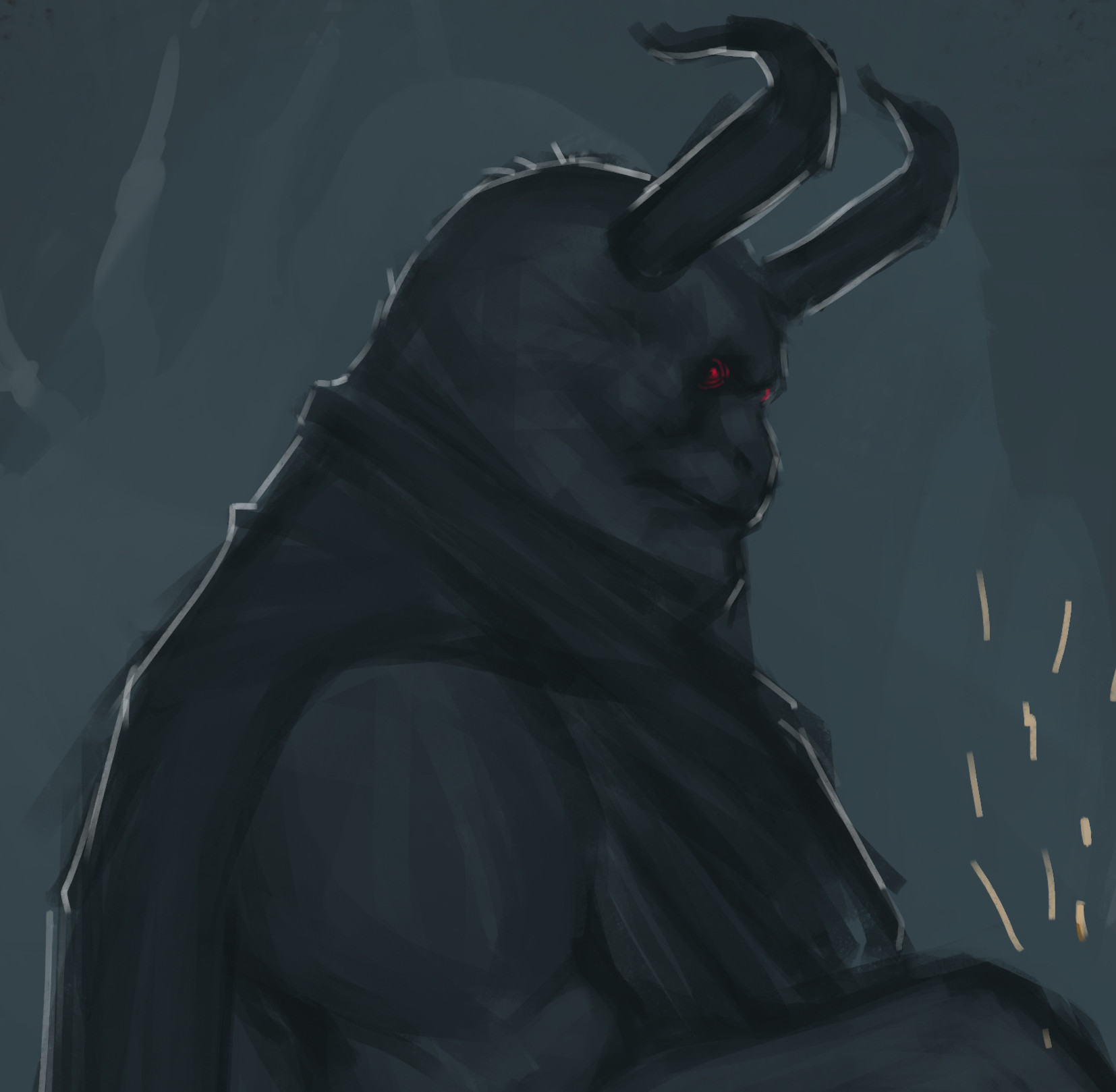 ArtStation - demon in hell