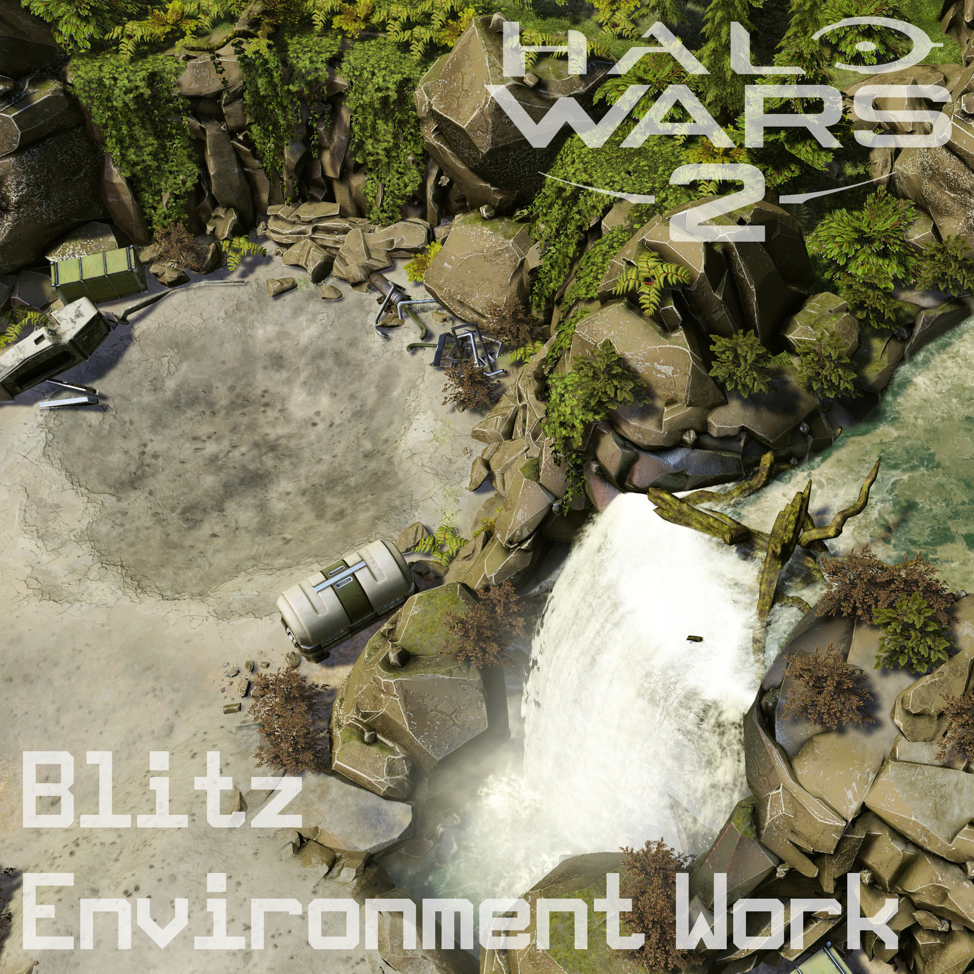 ArtStation - Blitz Environment Work