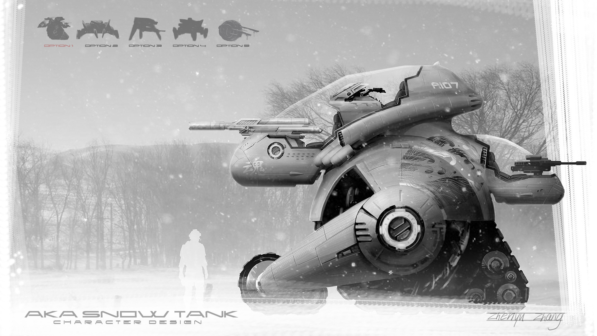 ArtStation - Snow Tank ( ASSIGNMENT )