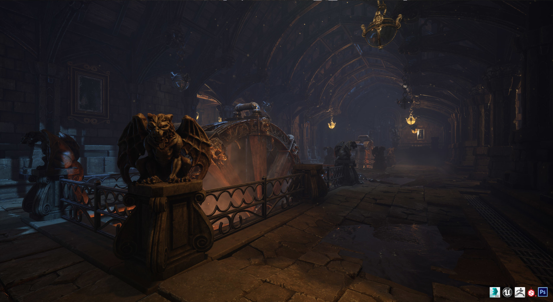 ArtStation - fantasy dungeon