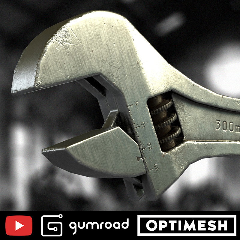 ArtStation - Adjustable Spanner