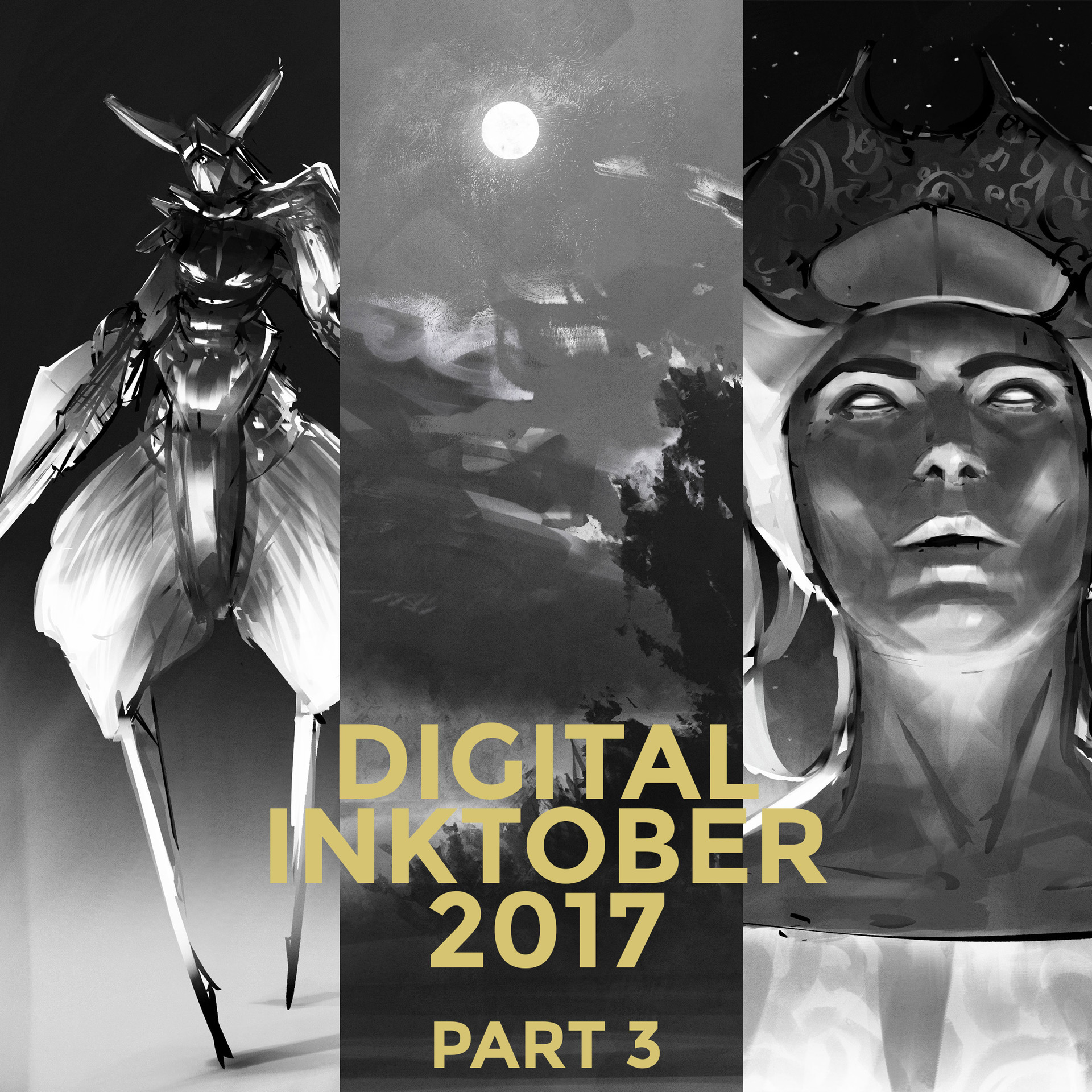 ArtStation - Digital INKTOBER Part 3