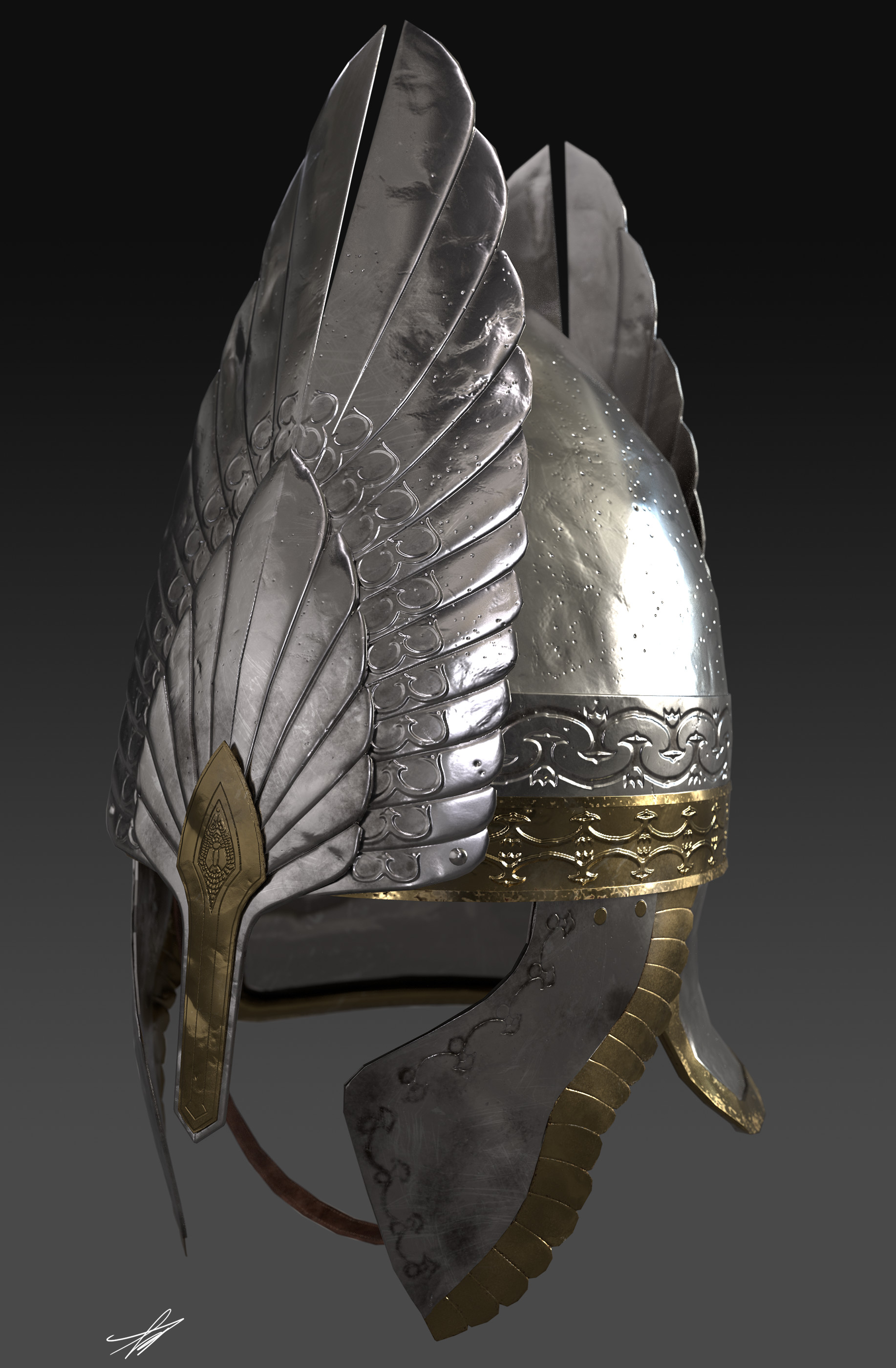 ArtStation - Gondorian Helmet