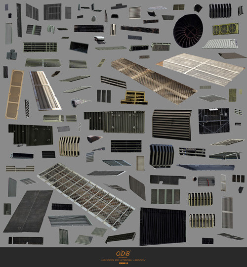 ArtStation - Nenad's 2D KitBash Library - Version 1.0