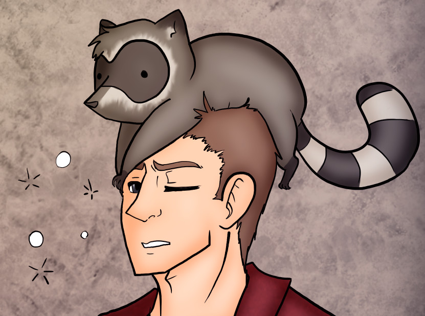 ArtStation - Racoon Dad Soldier