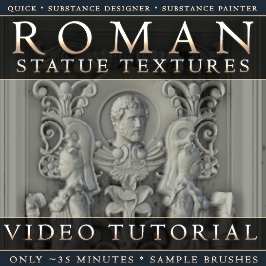 ArtStation - Roman Statue Textures in Substance Painter and Substance ...