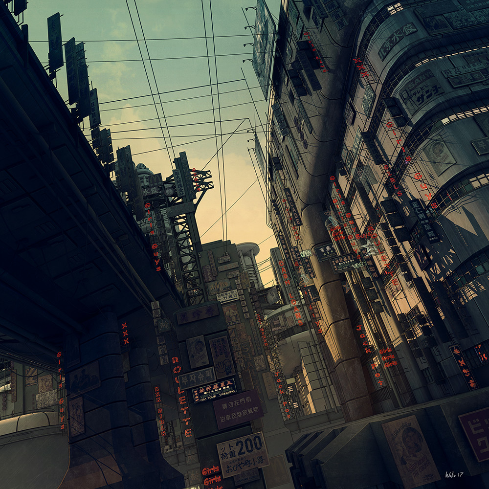 ArtStation - Mega cities part four