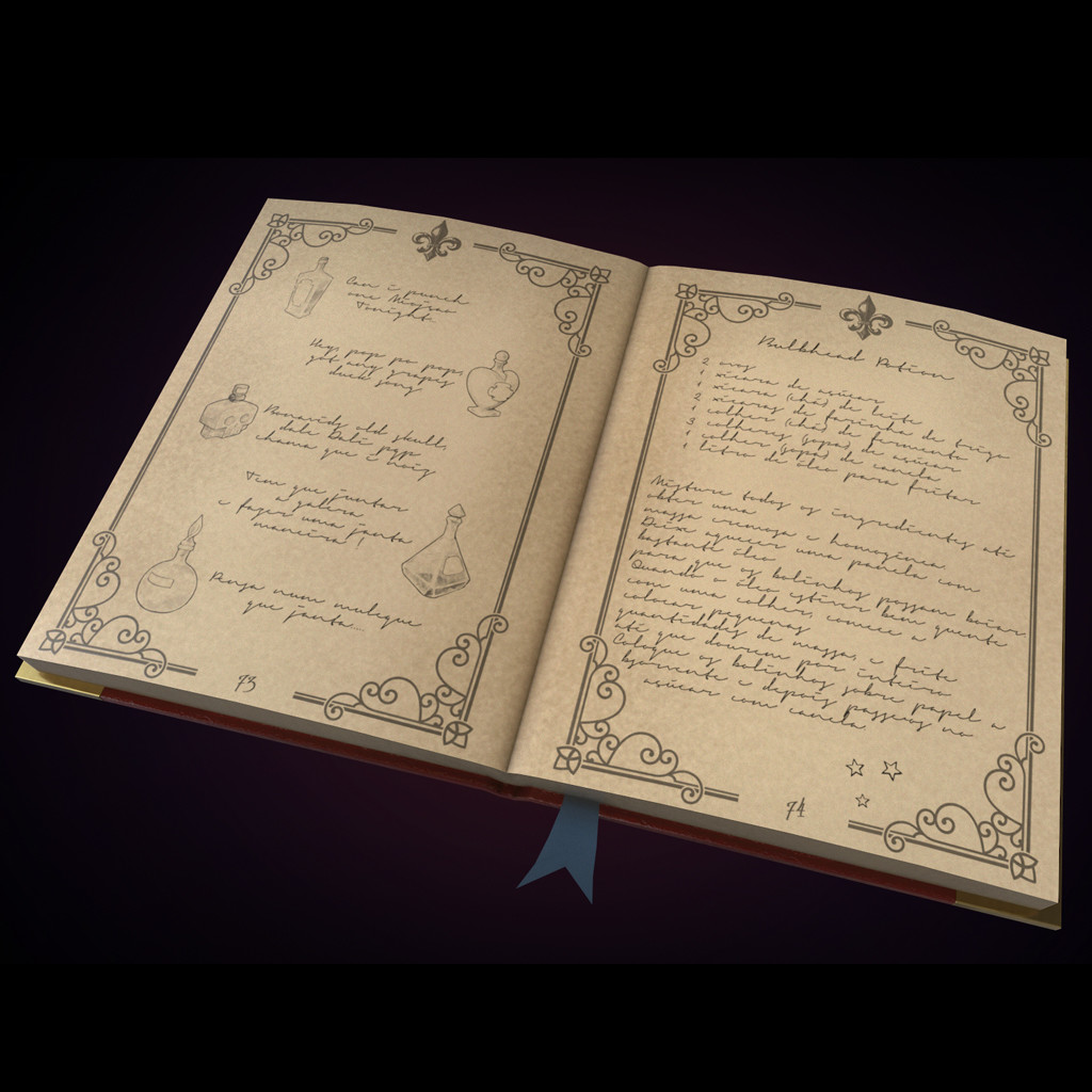 ArtStation - Wizard Book