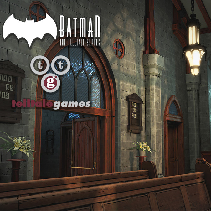 ArtStation - Gotham Church Funeral - Batman: The Enemy WIthin ...