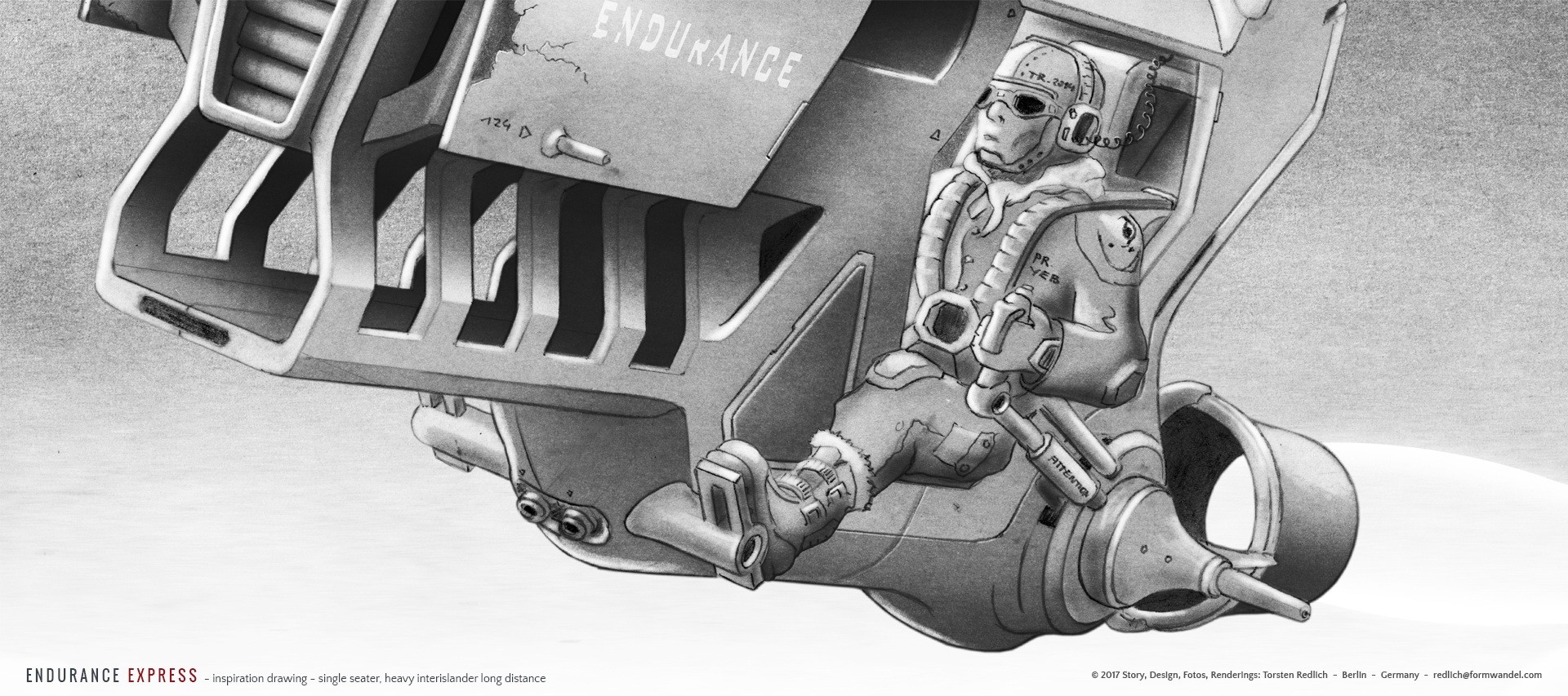 ArtStation - ENDURANCE EXPRESS - Inspiration drawing