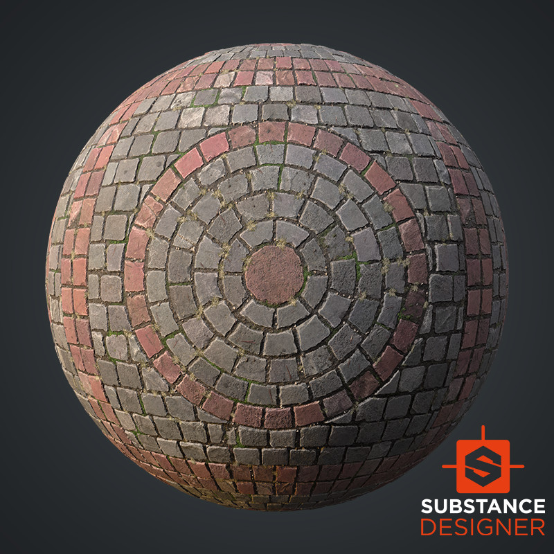 ArtStation - Cobblestone Path