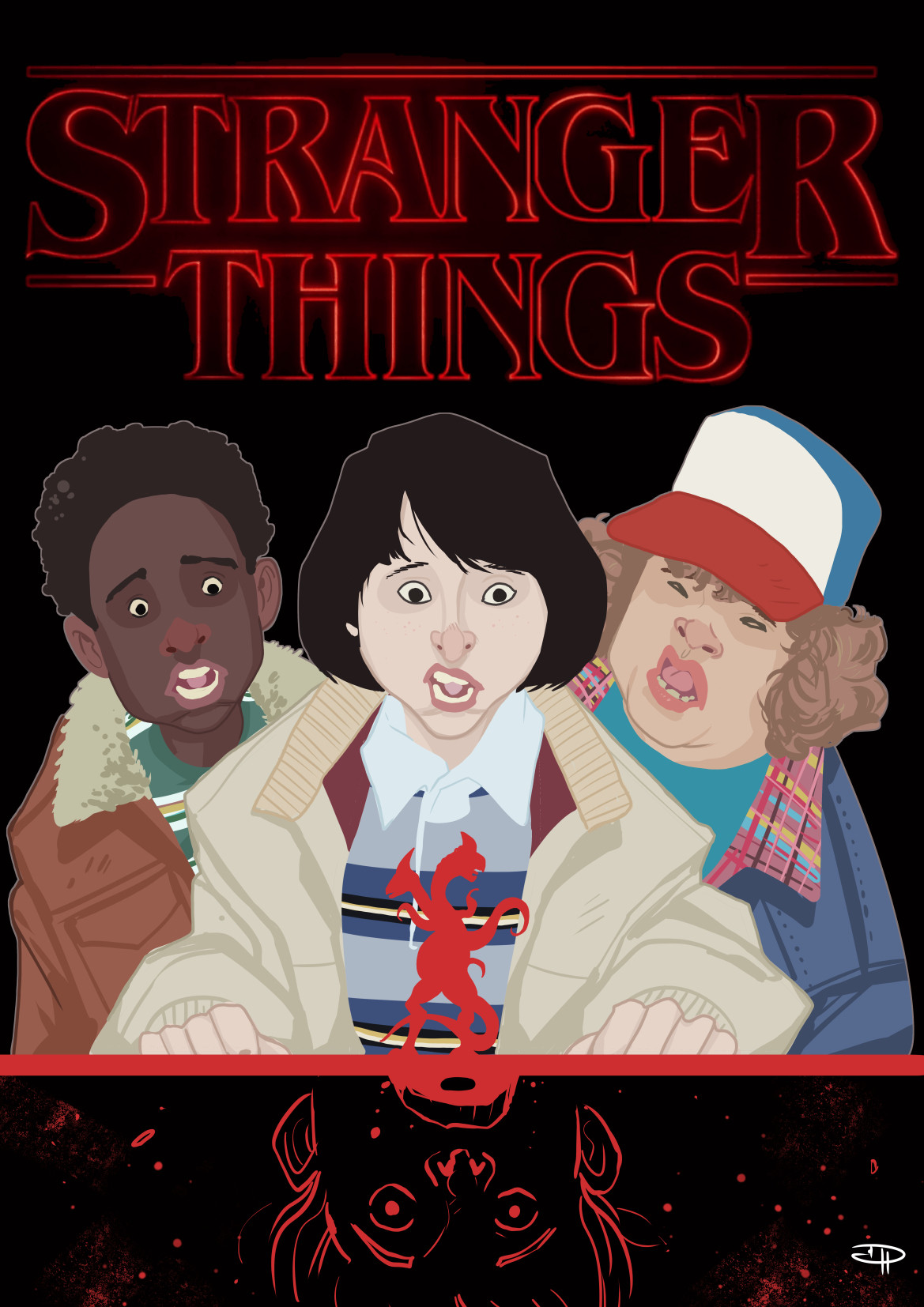 ArtStation - Stranger Things