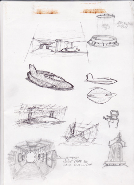 ArtStation - Assorted Concept Sketches for different projects