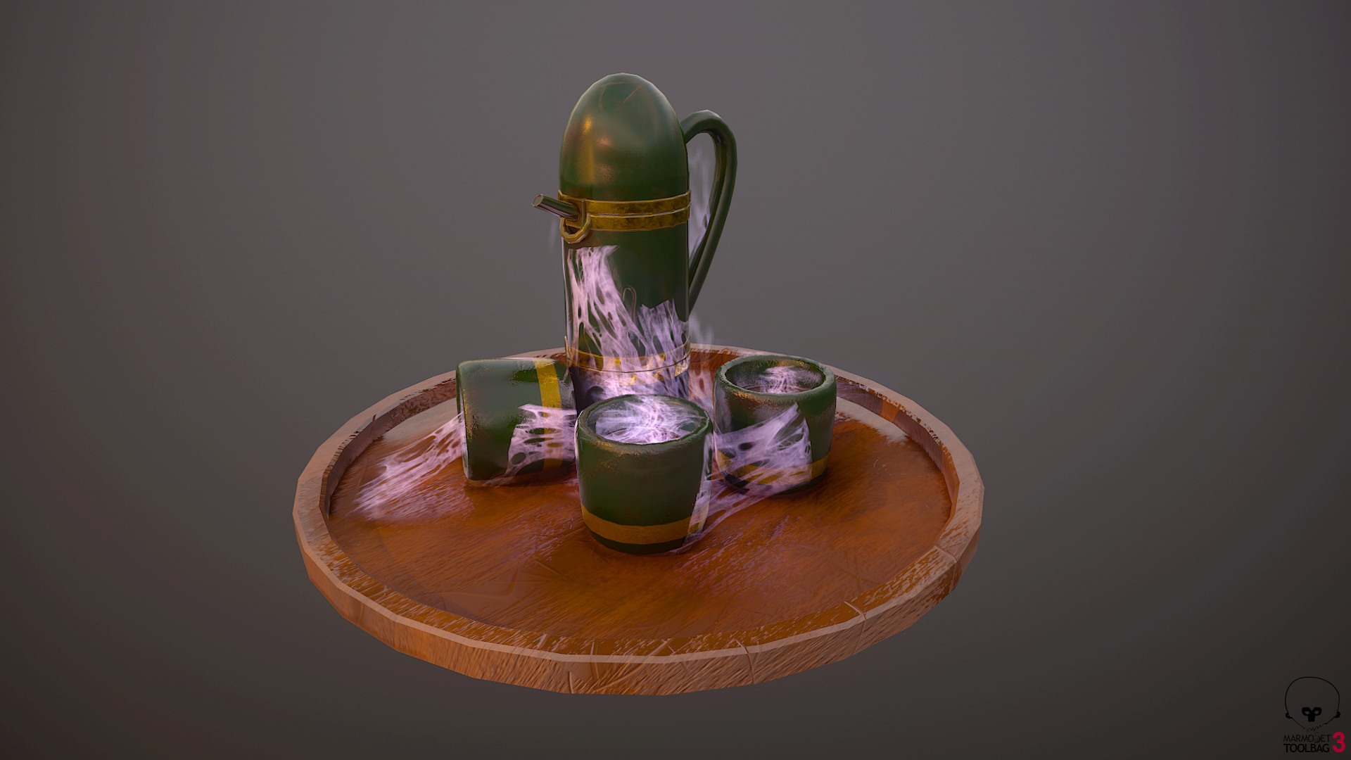 ArtStation - Tea Set
