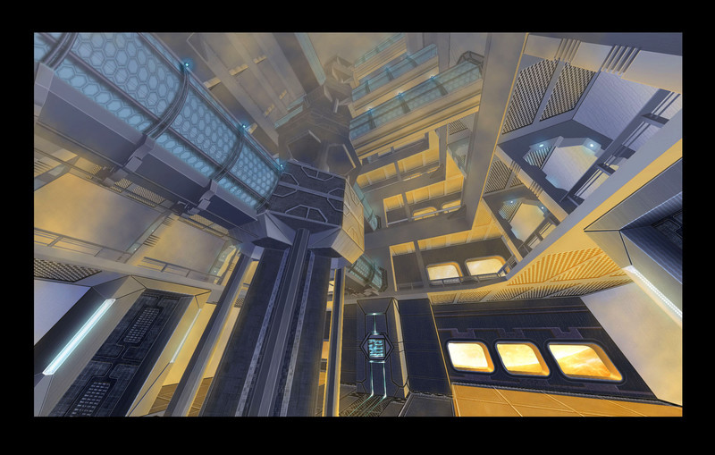 ArtStation - Sci-Fi Interior Environment