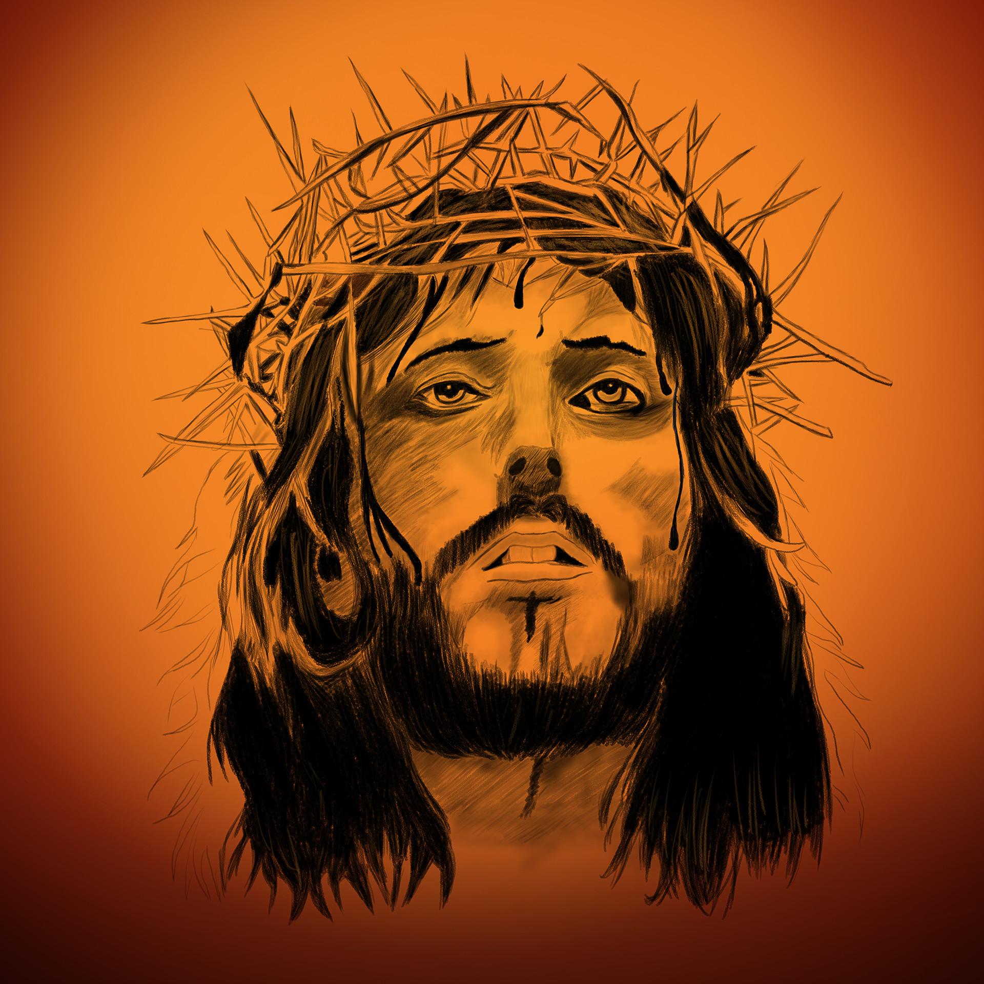 ArtStation - Jesus Digital Painting