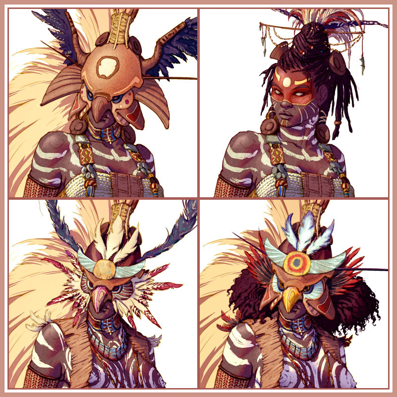 ArtStation - Visual experiment - Character