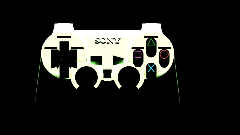 ArtStation - 3D PLAYSTATION REMOTE CONTROLLER