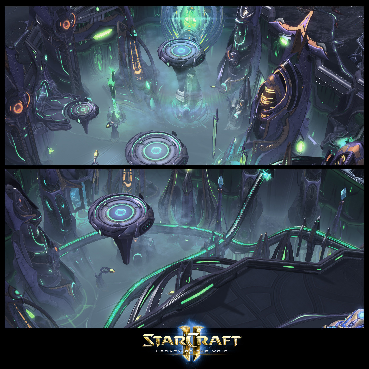 ArtStation - Legacy of the Void - Shakuras City