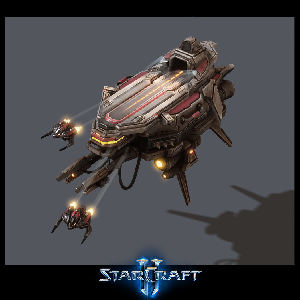 ArtStation - Starcraft 2 - Mira Han - Assault Galleon