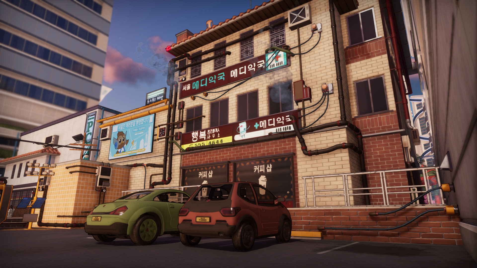 ArtStation - Agents of Mayhem // Buildings