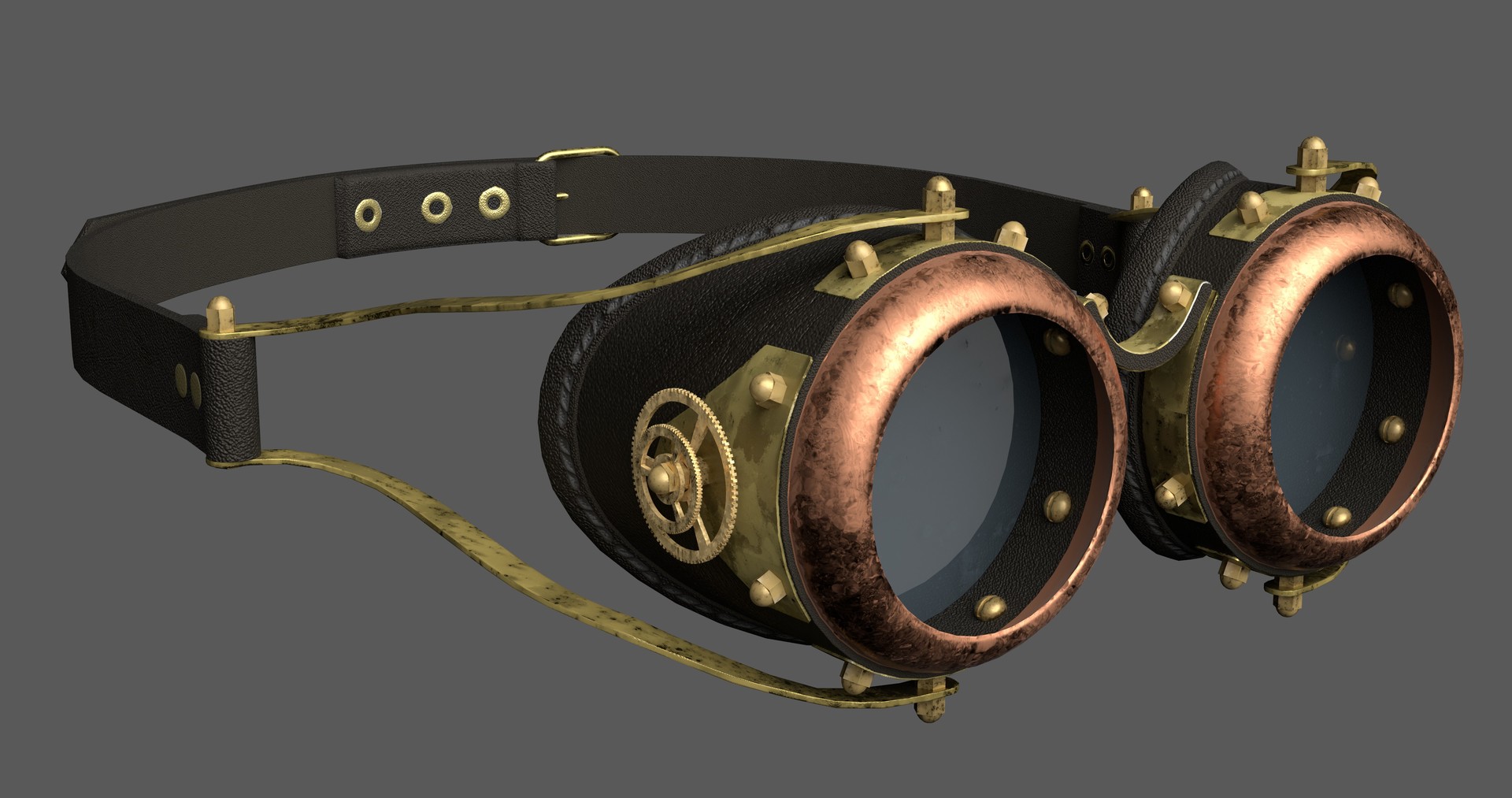 ArtStation - Steampunk Goggles