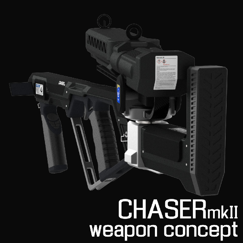 ArtStation - Chaser - Aimbot rifle
