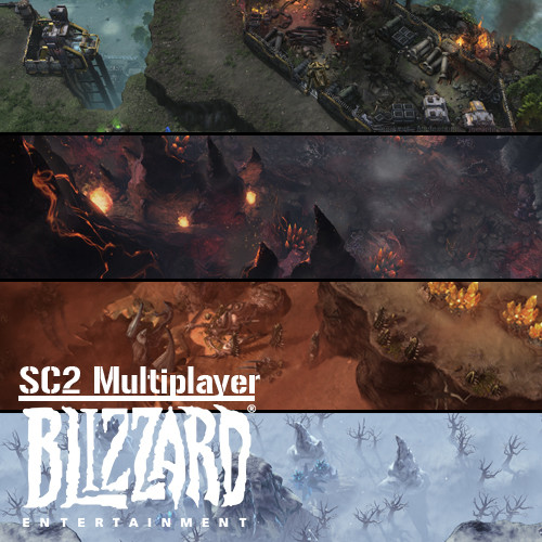 ArtStation - StarCraft 2, Multiplayer Map World Building