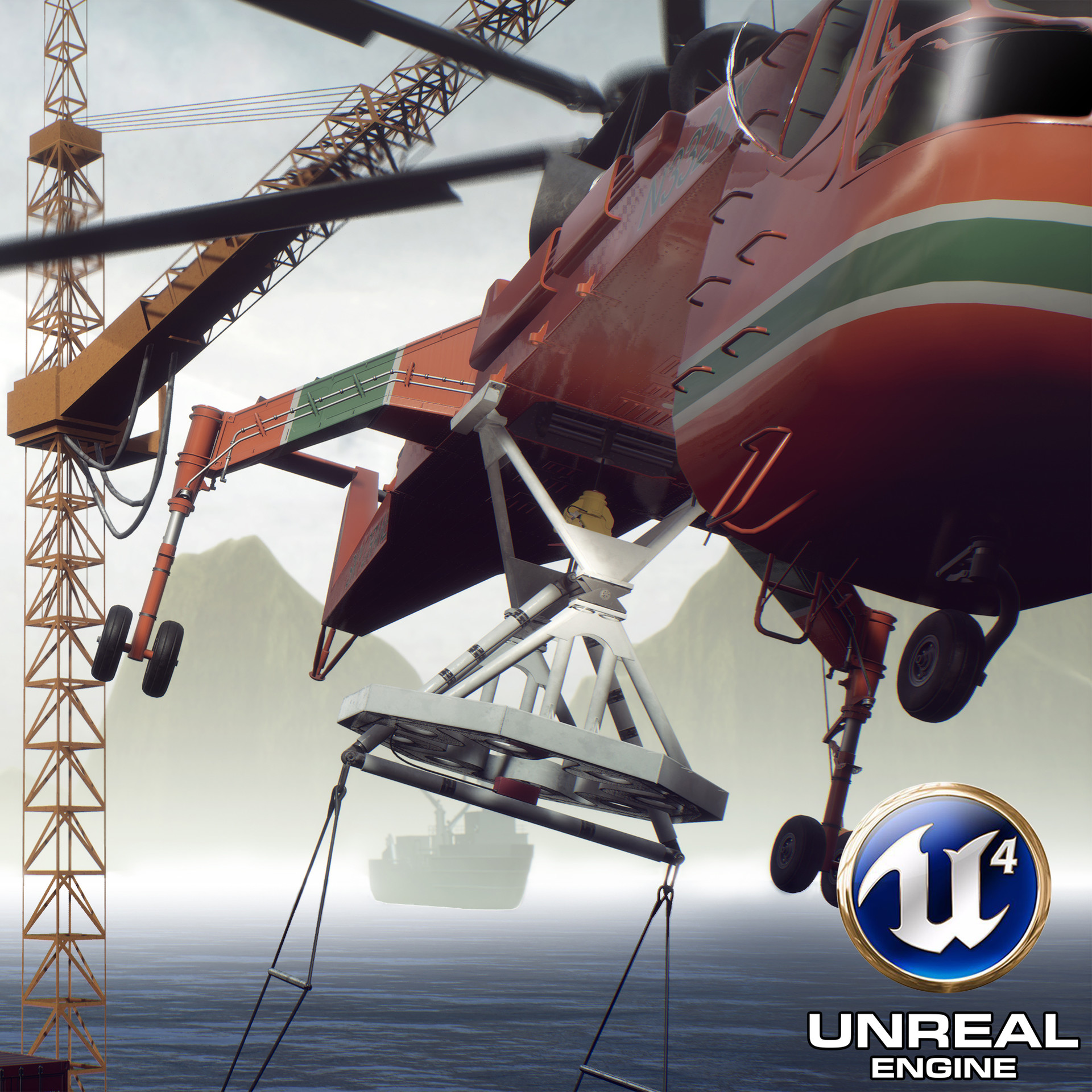 ArtStation - Sky Crane