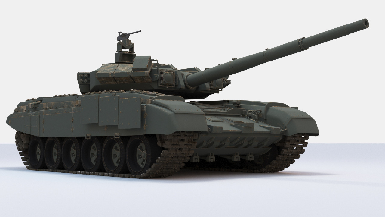 ArtStation - t90 tank