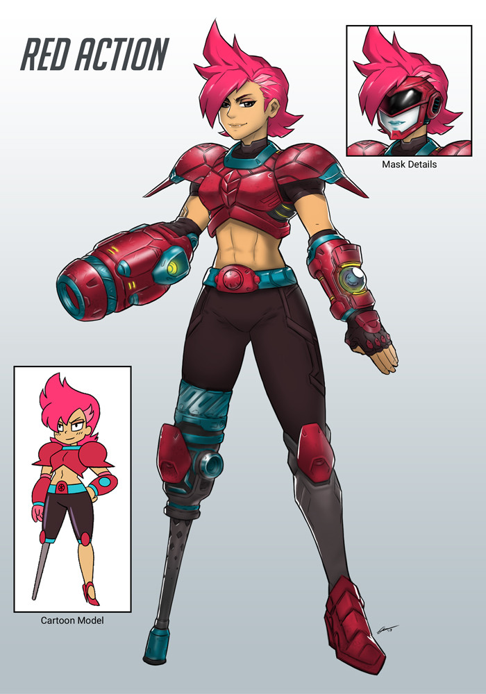 ArtStation - Red Action