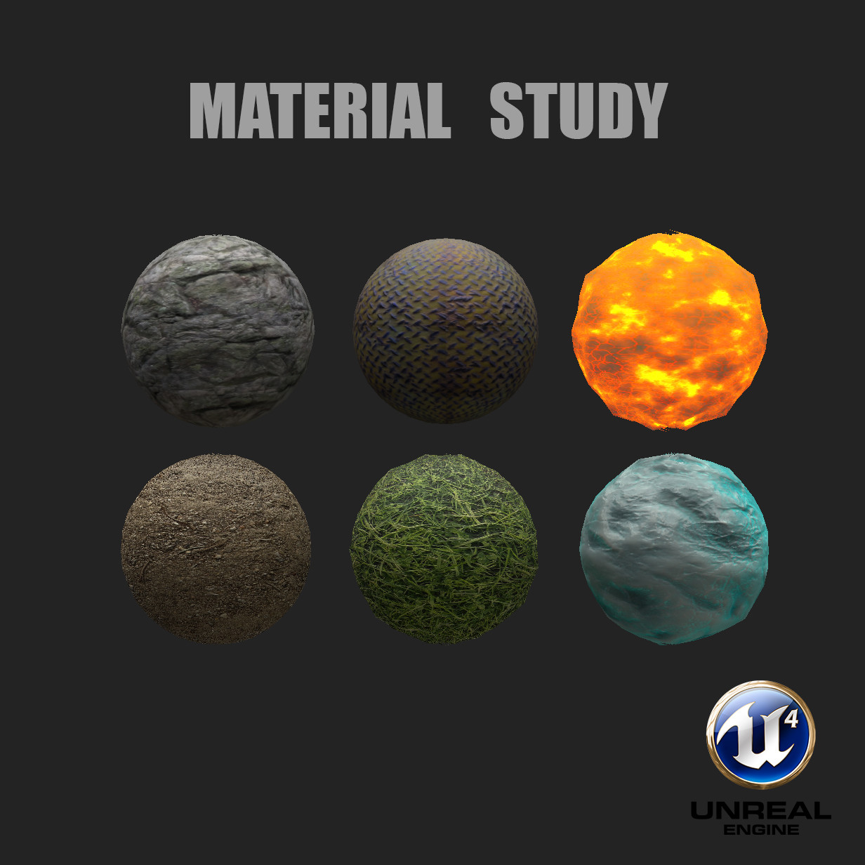 ArtStation - Shader & Material study in Unreal Engine