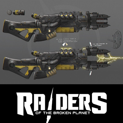 ArtStation - Weapons Alien Myths