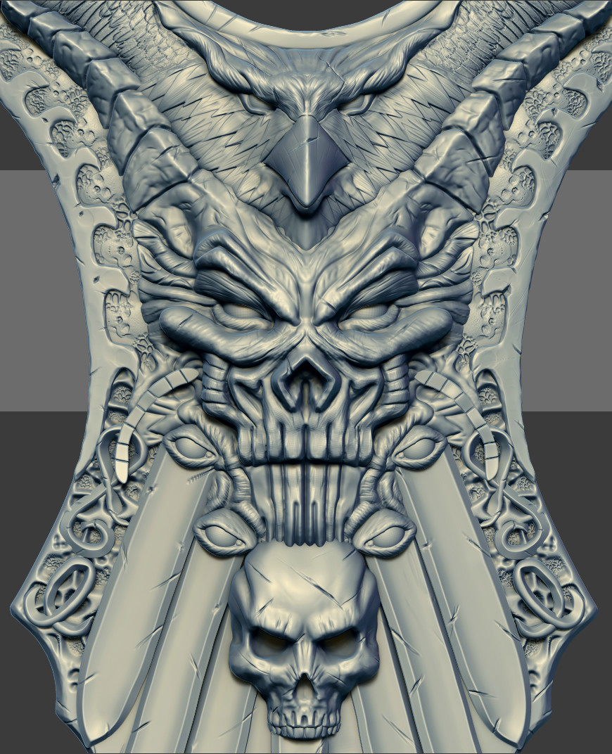 ArtStation - Shield fantasy weapon set